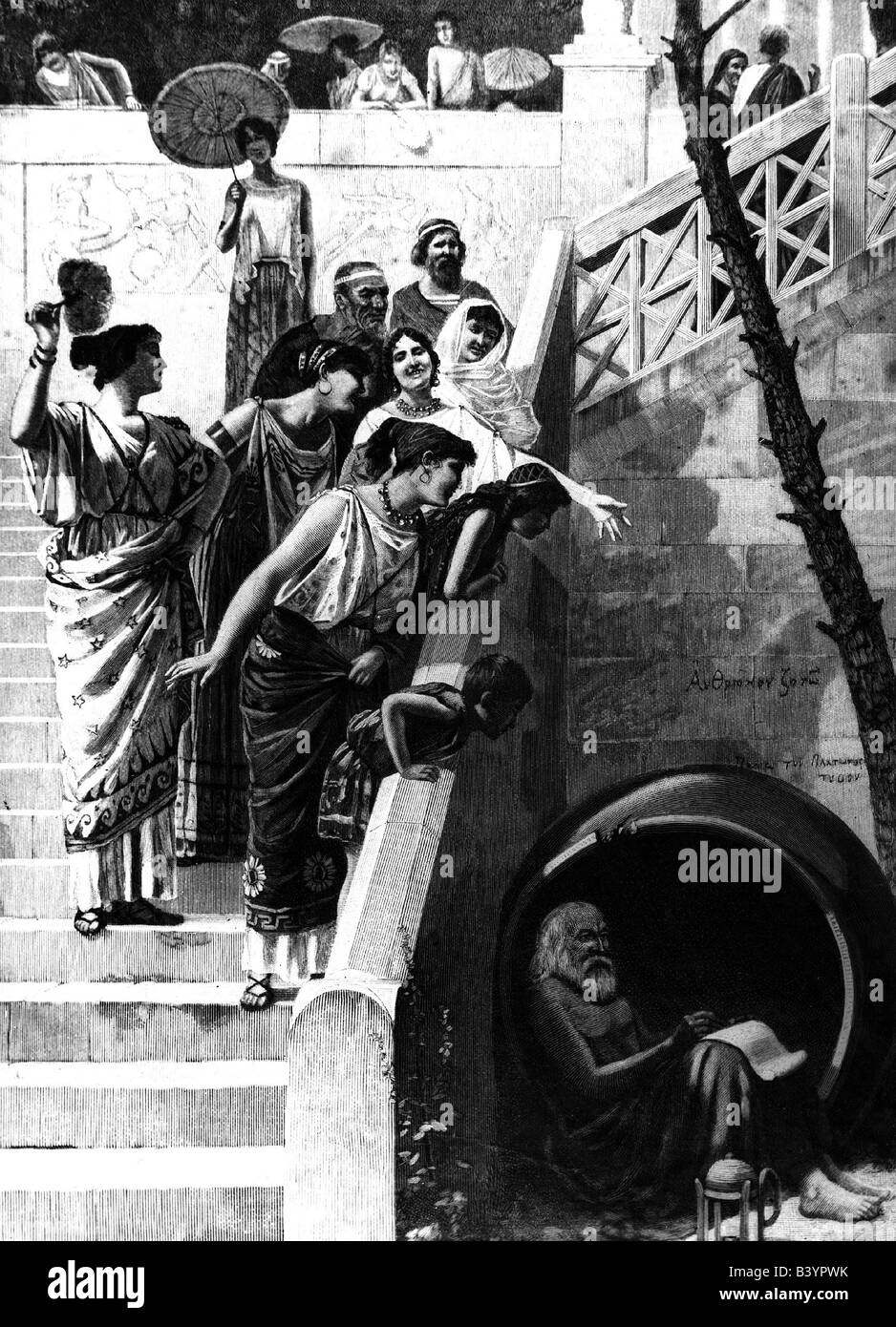 Diogenes of sinope hi-res stock photography and images - Alamy