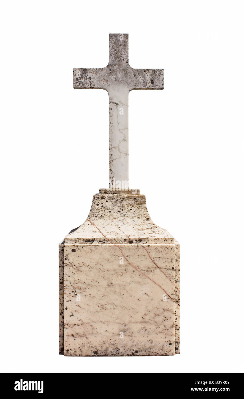 Cross Tombstone Template