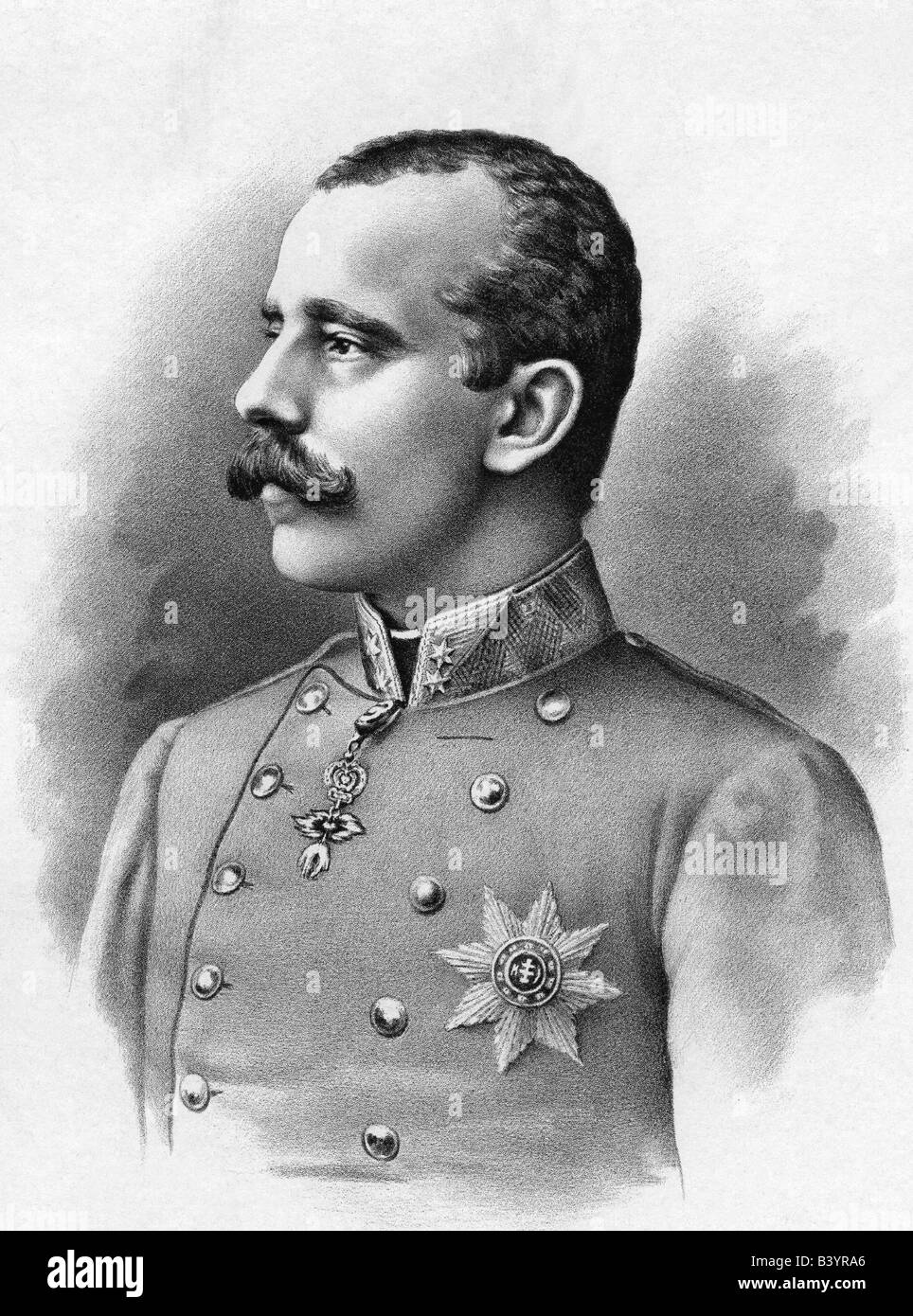 Rudolf archduke austria Black and White Stock Photos & Images - Alamy