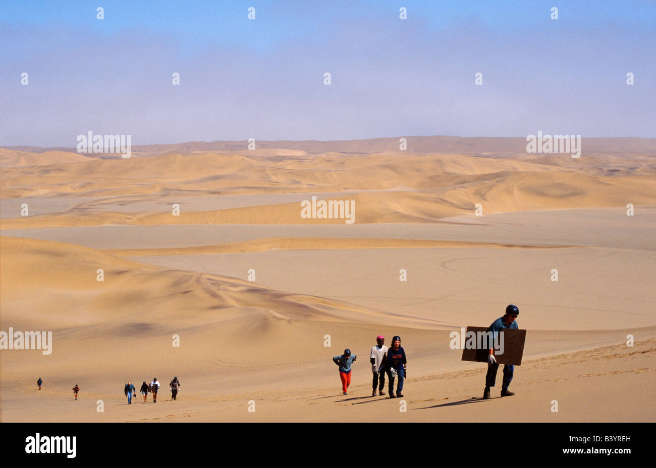 Namibian sand dune boarding hi-res stock photography and images - Alamy