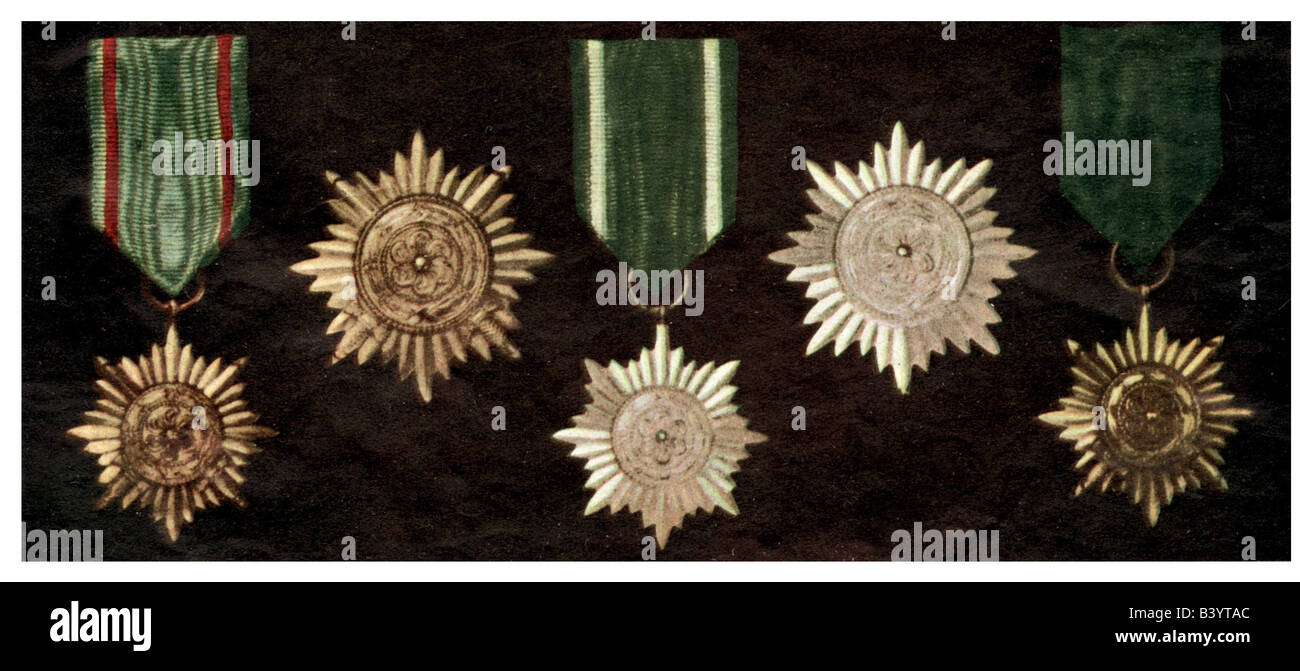 events, Second World War / WWII, foreigners in German service, medals ...