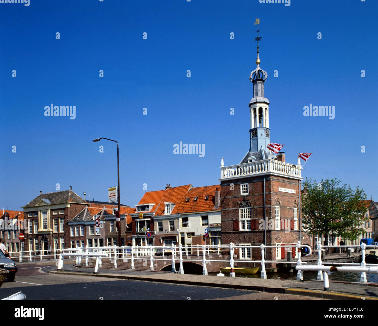 geography / travel, Netherlands, Alkmar, port tower Stock Photo - Alamy