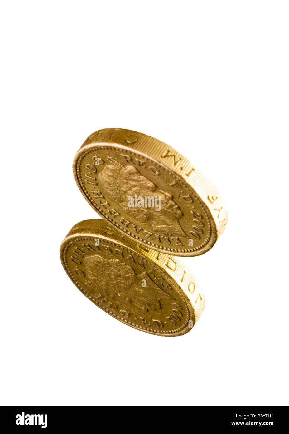 British Pound coins Stock Photo - Alamy