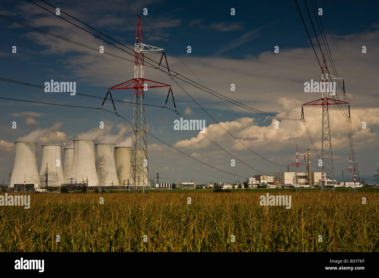 Nuclear power plant Bohunice Stock Photo - Alamy