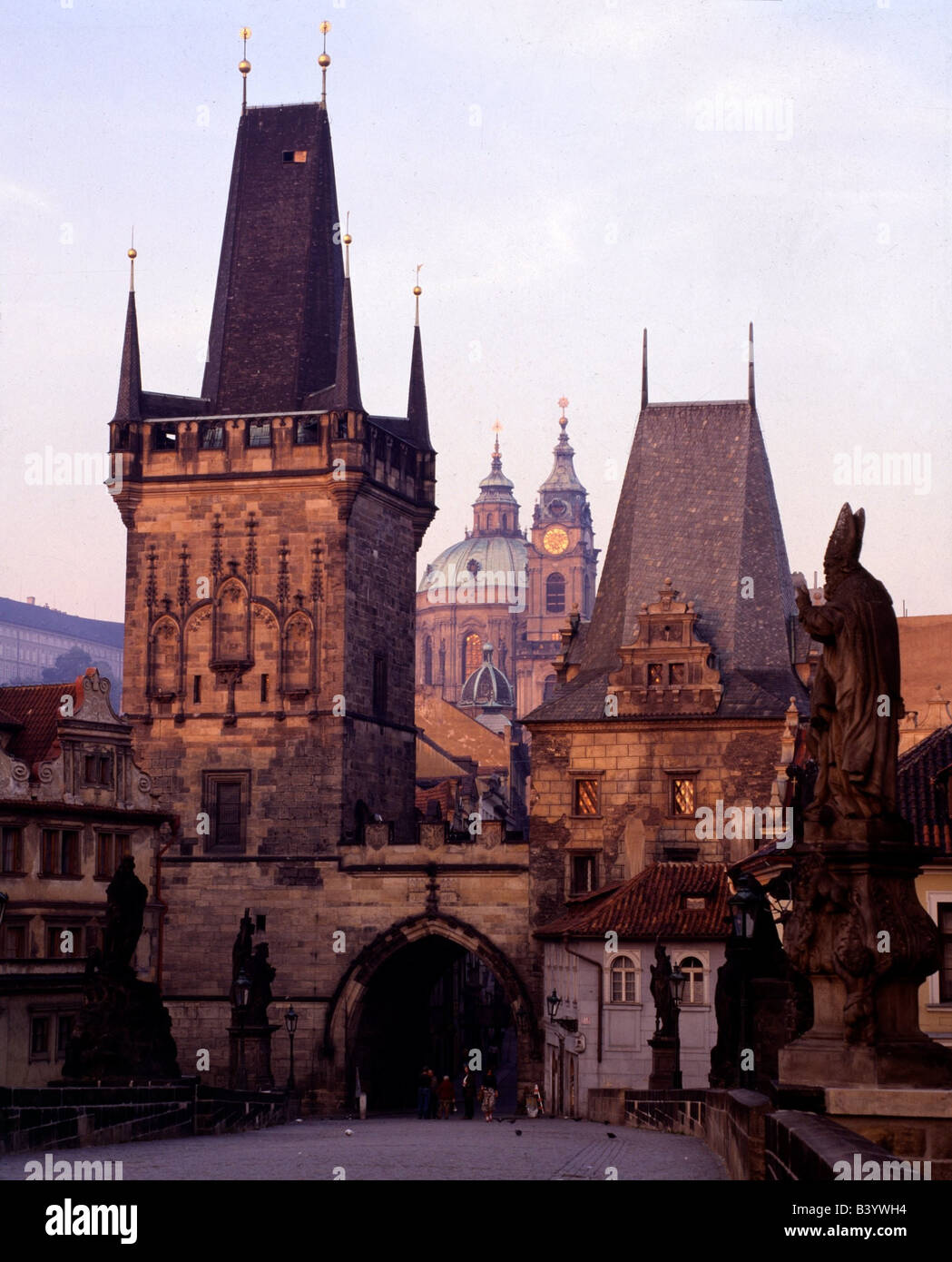 geography / travel, Czech Republic, Prague / Praha, Malá Strana, towers ...