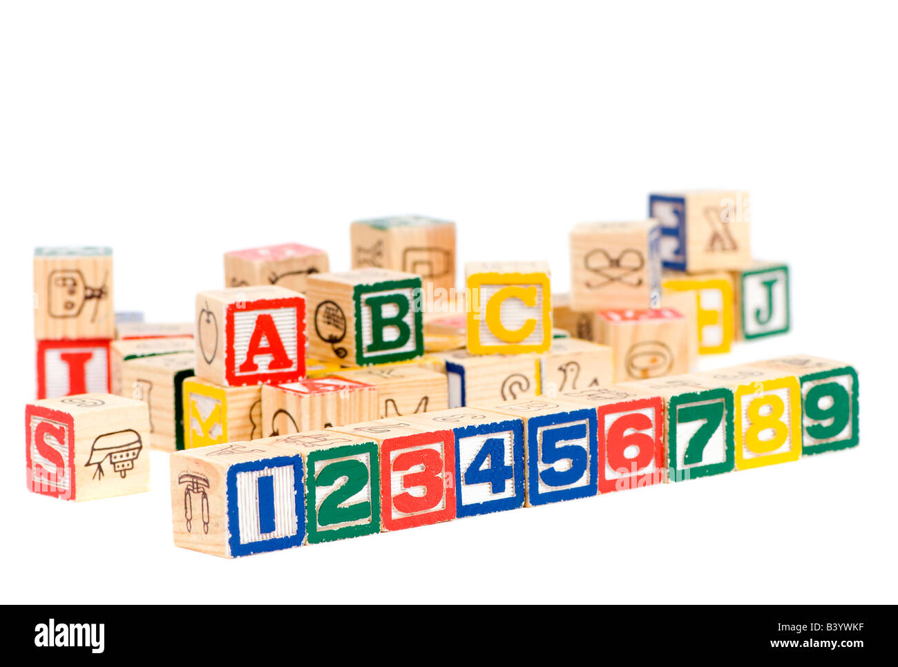 Wooden blocks spell out your future Education and School Stock Photo ...
