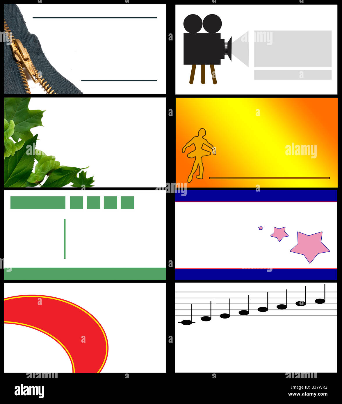 Business card sample hi-res stock photography and images - Alamy