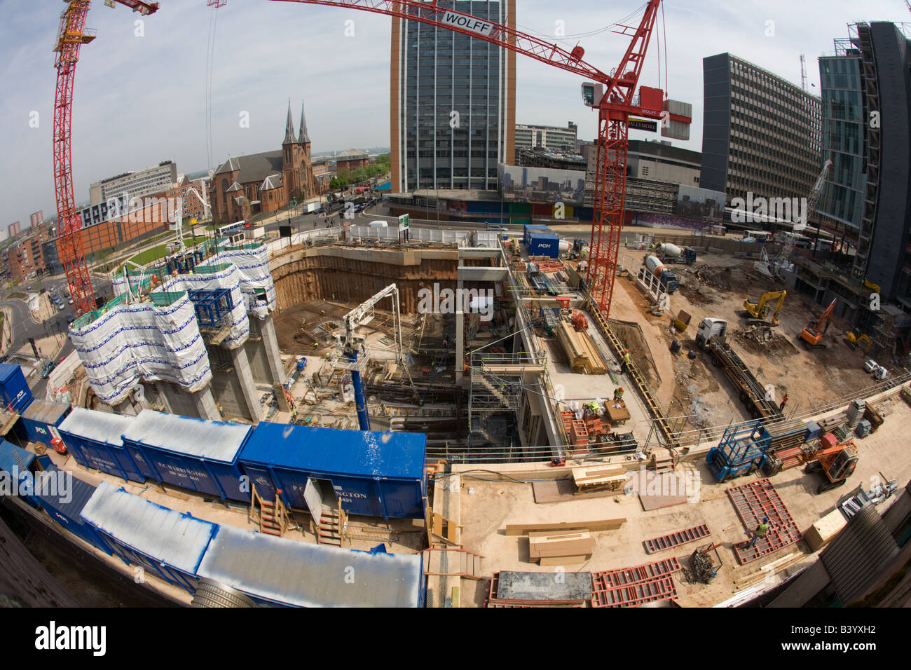 Construction of Snow Hill Offices in Birmingham - Currently rephased ...