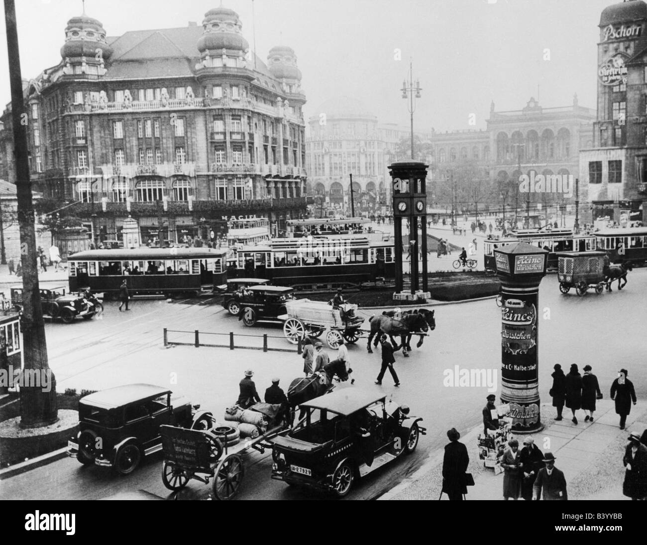 geography / travel, germany, Berlin, squares, Potsdamer Platz, circa ...