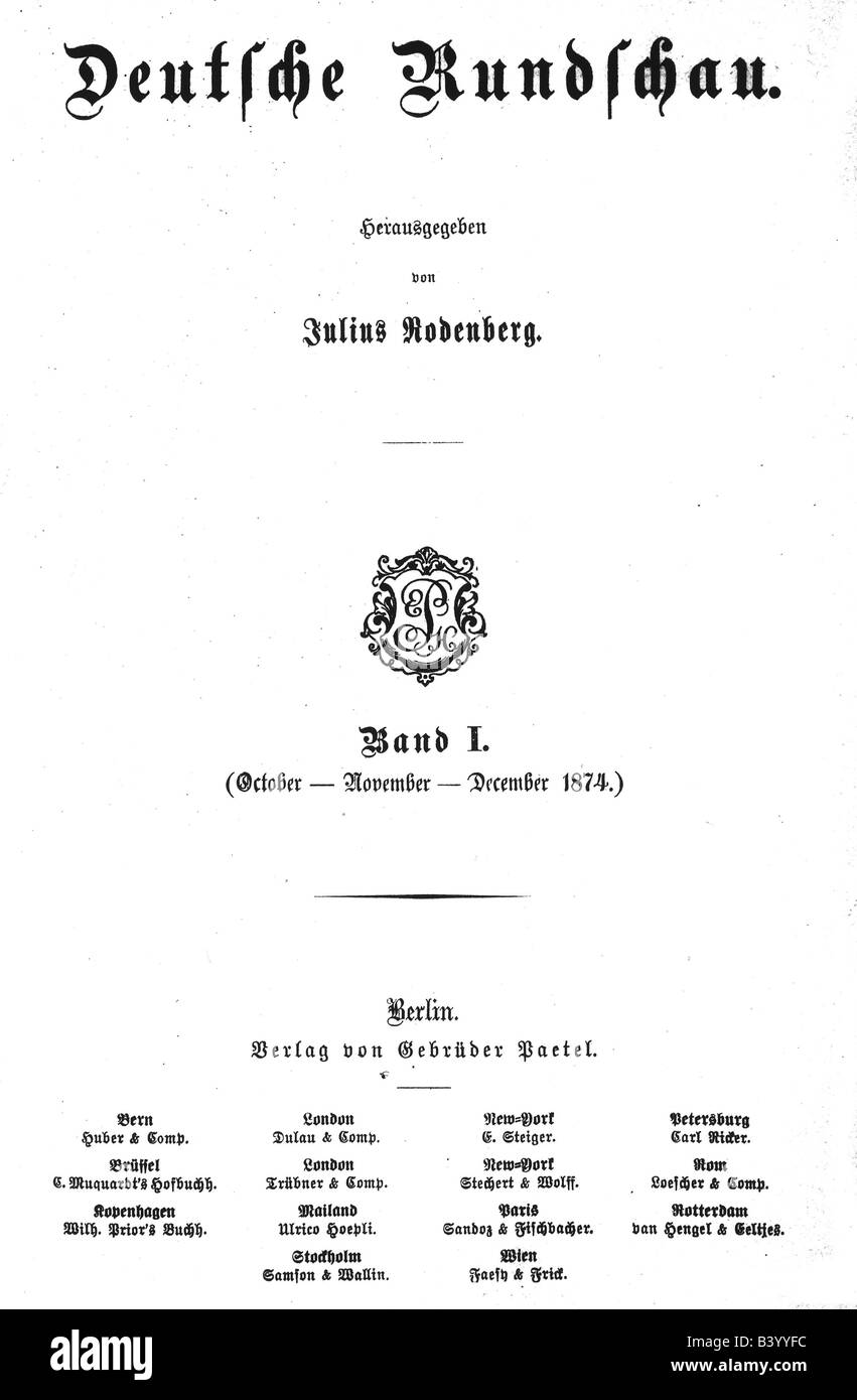 Deutsche magazine hi-res stock photography and images - Alamy