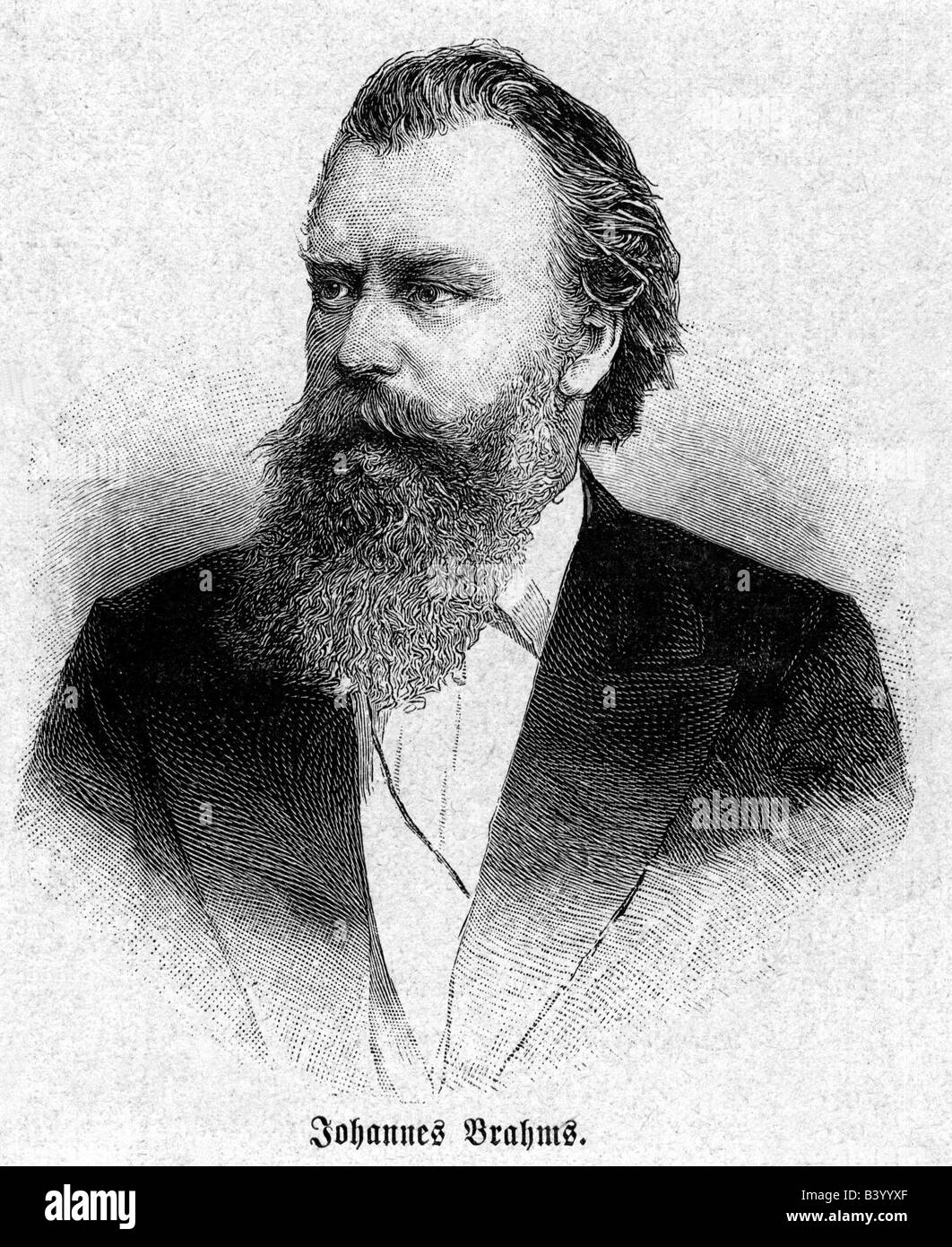 Brahms portrait hi-res stock photography and images - Alamy