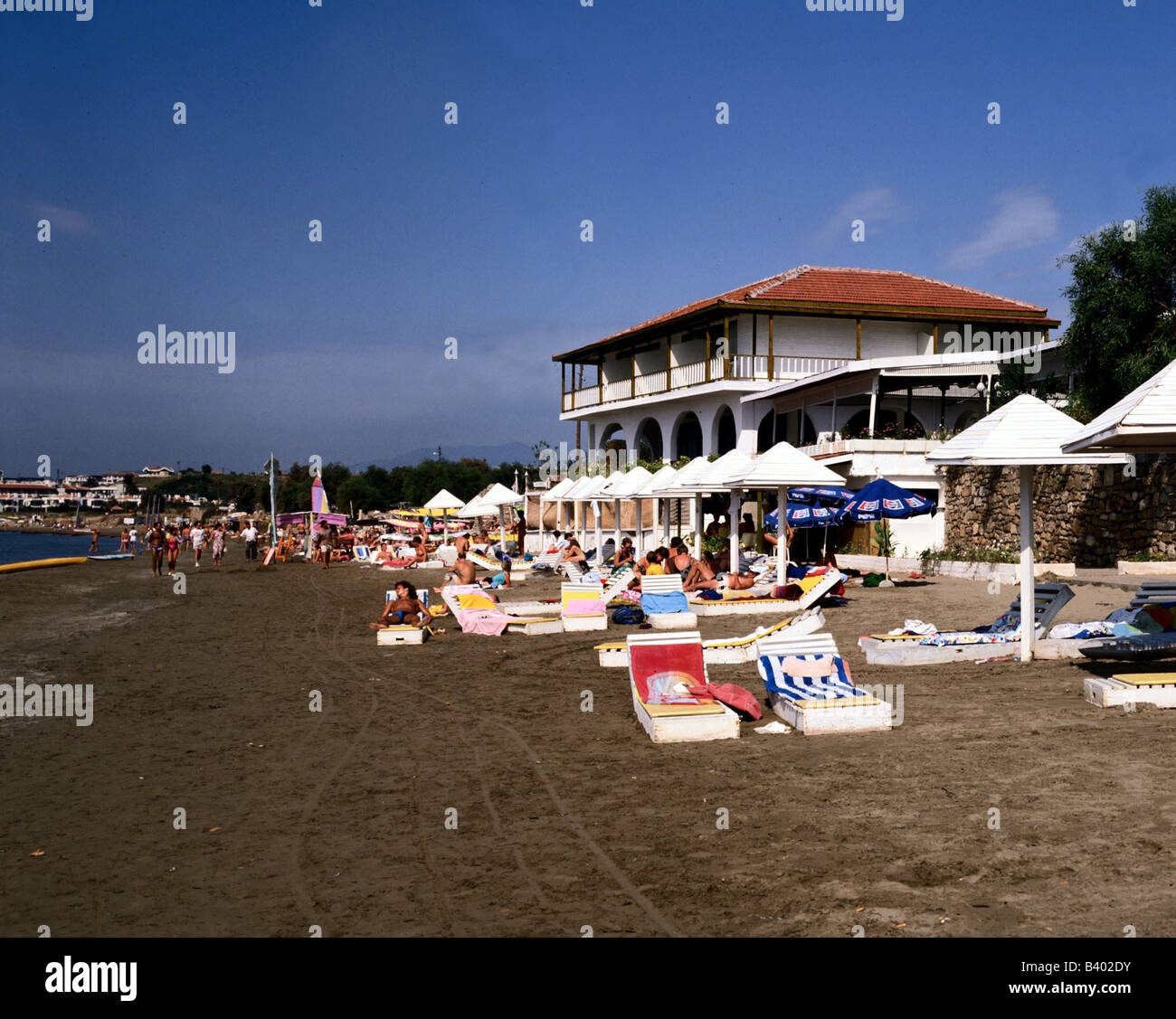Beach side turkish riviera turkey hi-res stock photography and images ...