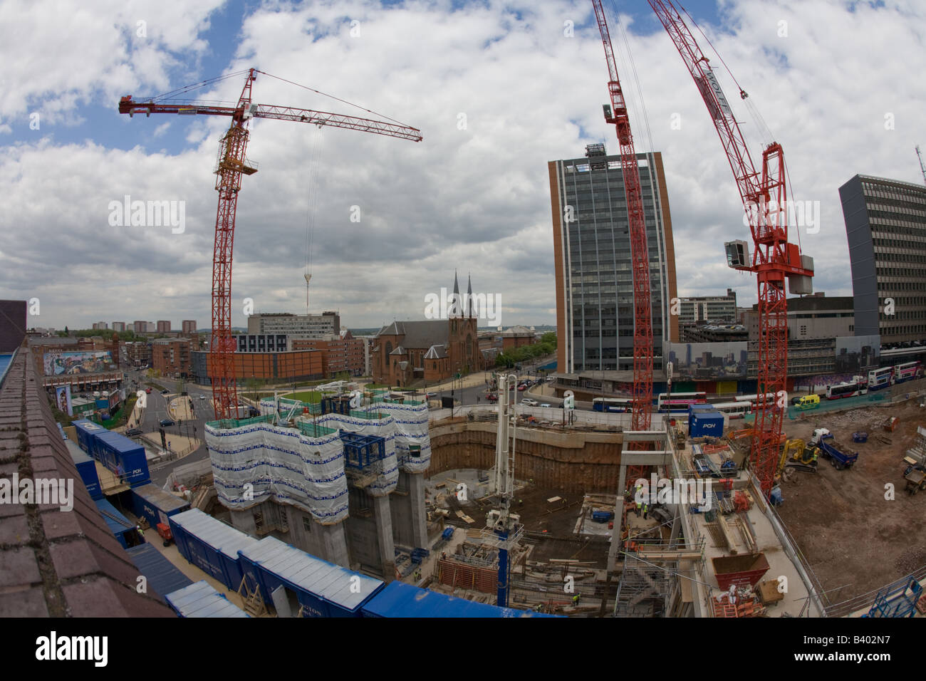 Construction of Snow Hill Offices in Birmingham - Currently rephased ...