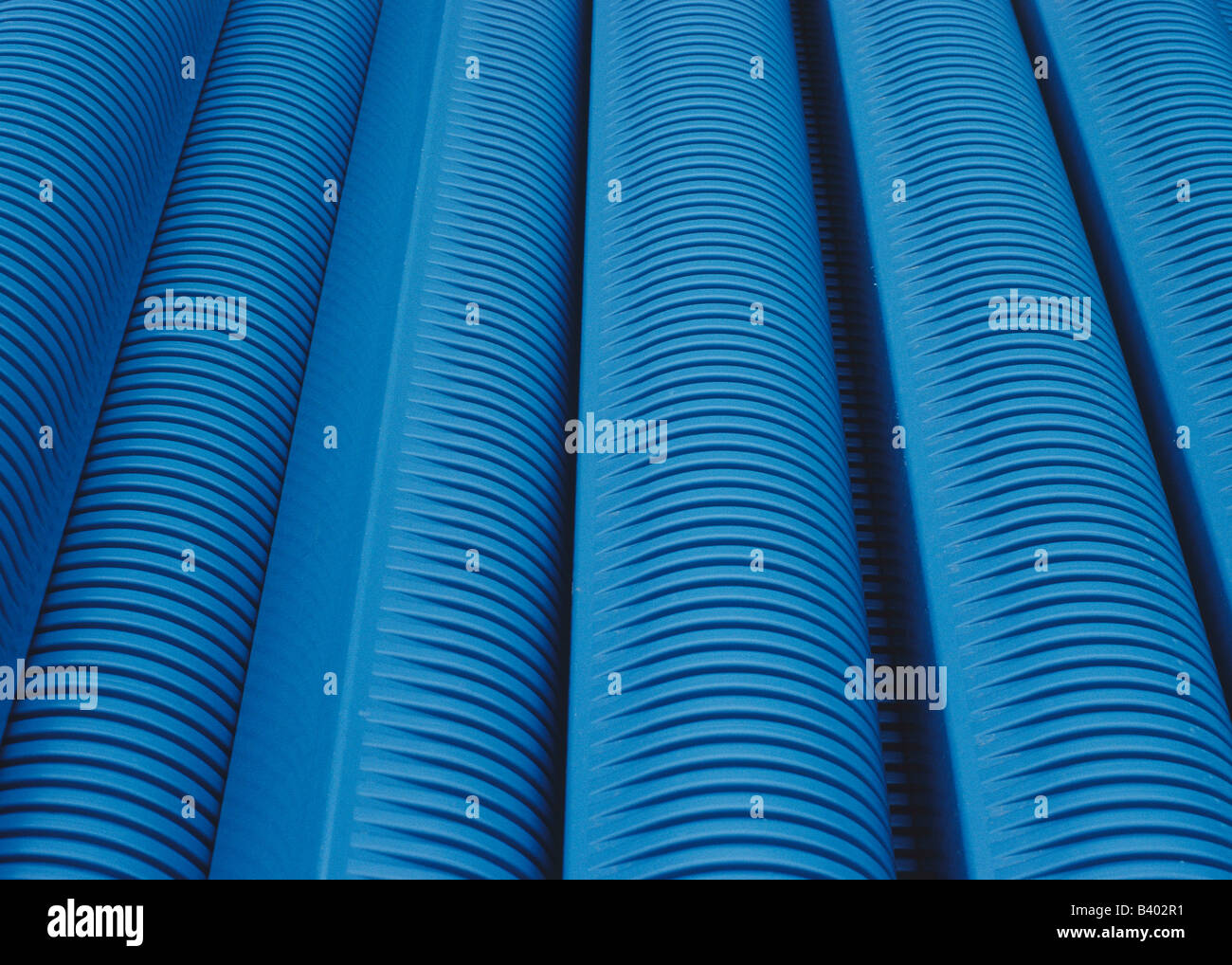 Blue plastic elements Stock Photo - Alamy