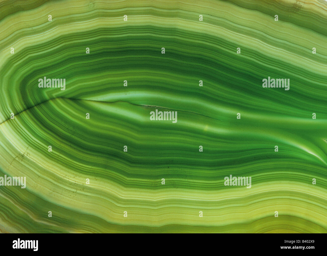 Cross-section slice of a mineral Stock Photo - Alamy