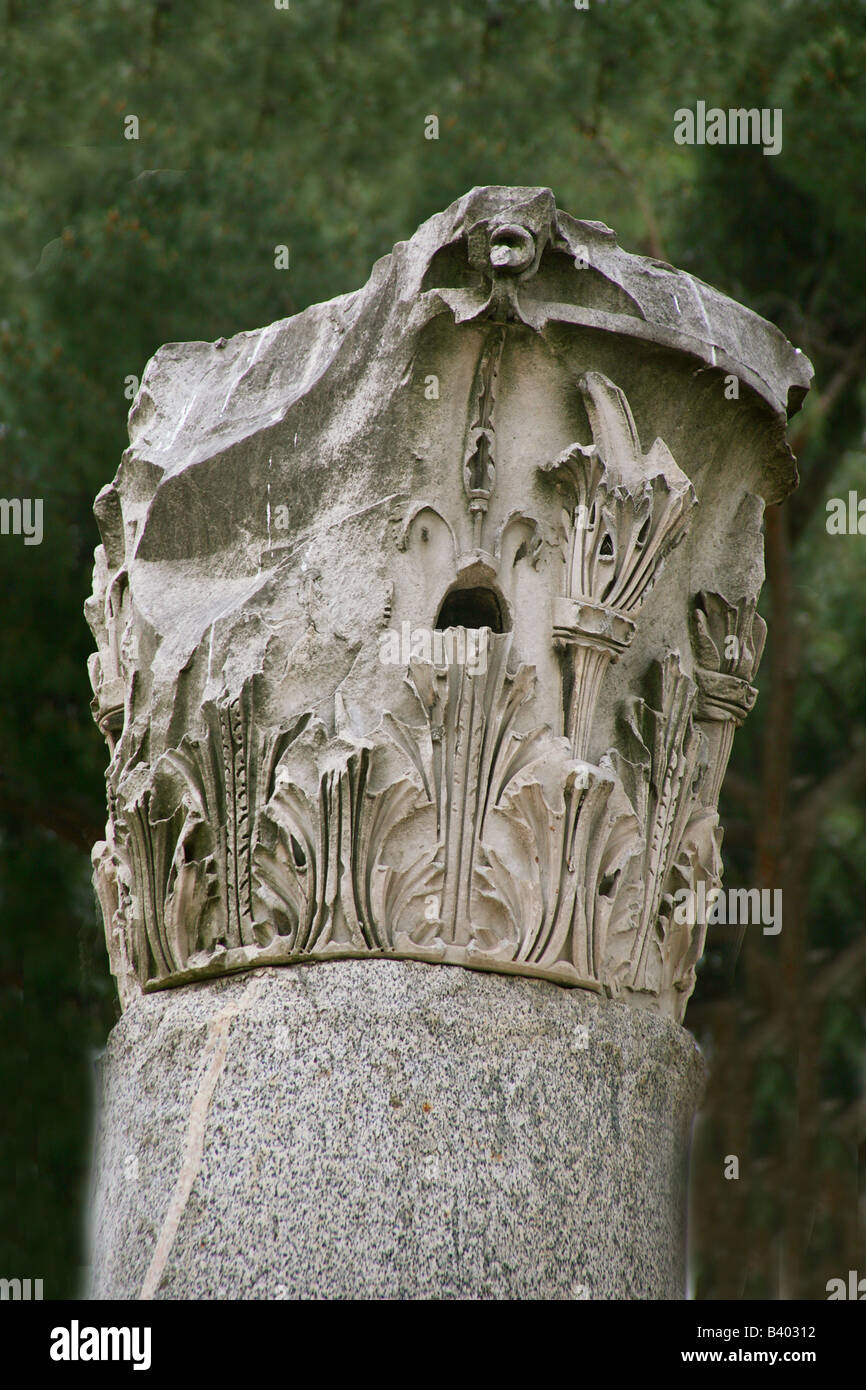Rome, Italy, column Stock Photo - Alamy