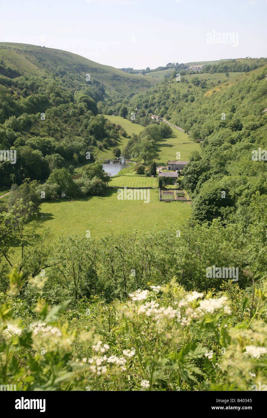 Monsal dale derbyshire wye hi-res stock photography and images - Alamy
