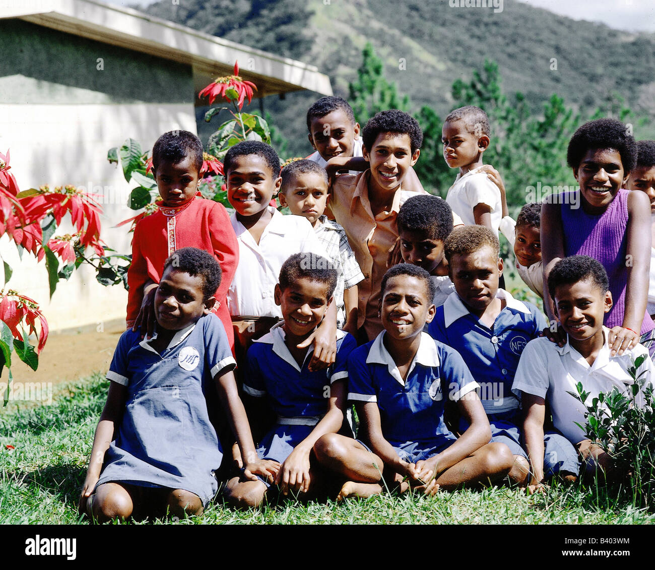 geography / travel, Fiji, Viti Levu island, people, children, child ...