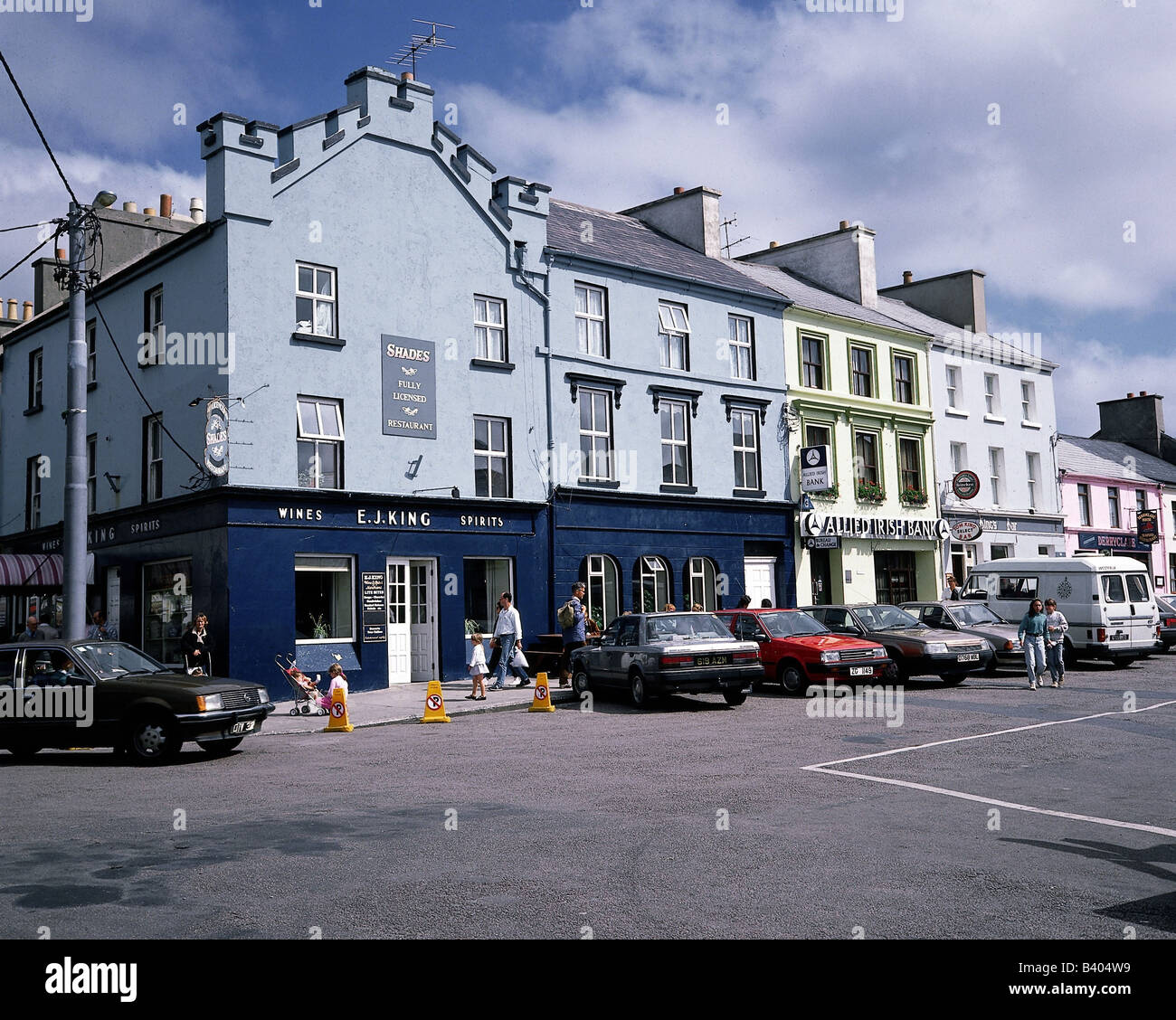 geography / travel, Ireland, Dublin, typical urban view Stock Photo - Alamy