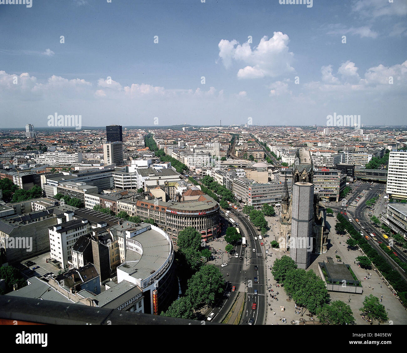 Berlin overview hi-res stock photography and images - Alamy