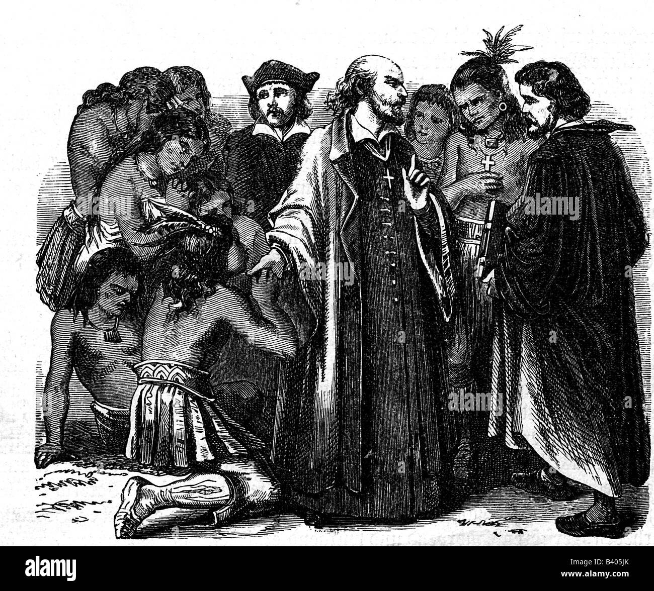 Native americans 16th century hi-res stock photography and images - Alamy