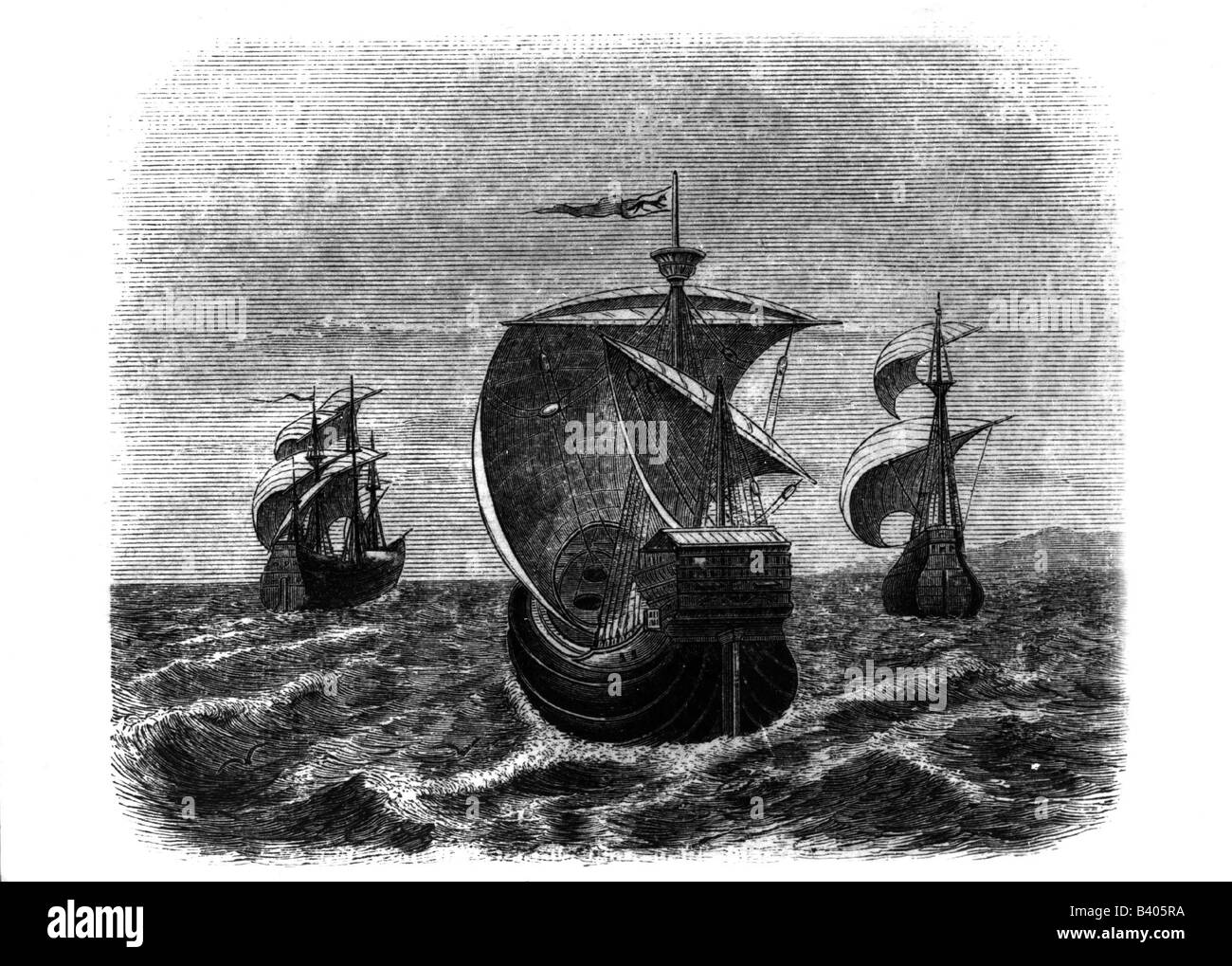 Christopher columbus ships hi-res stock photography and images - Alamy