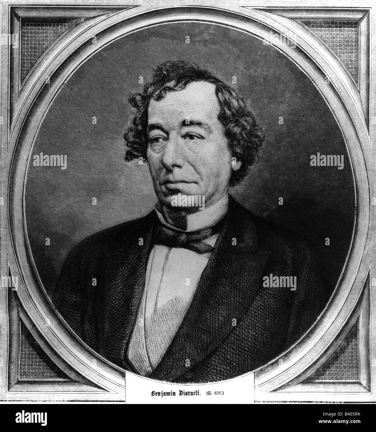 Benjamin disraeli 1804 1881 british prime hi-res stock photography and ...