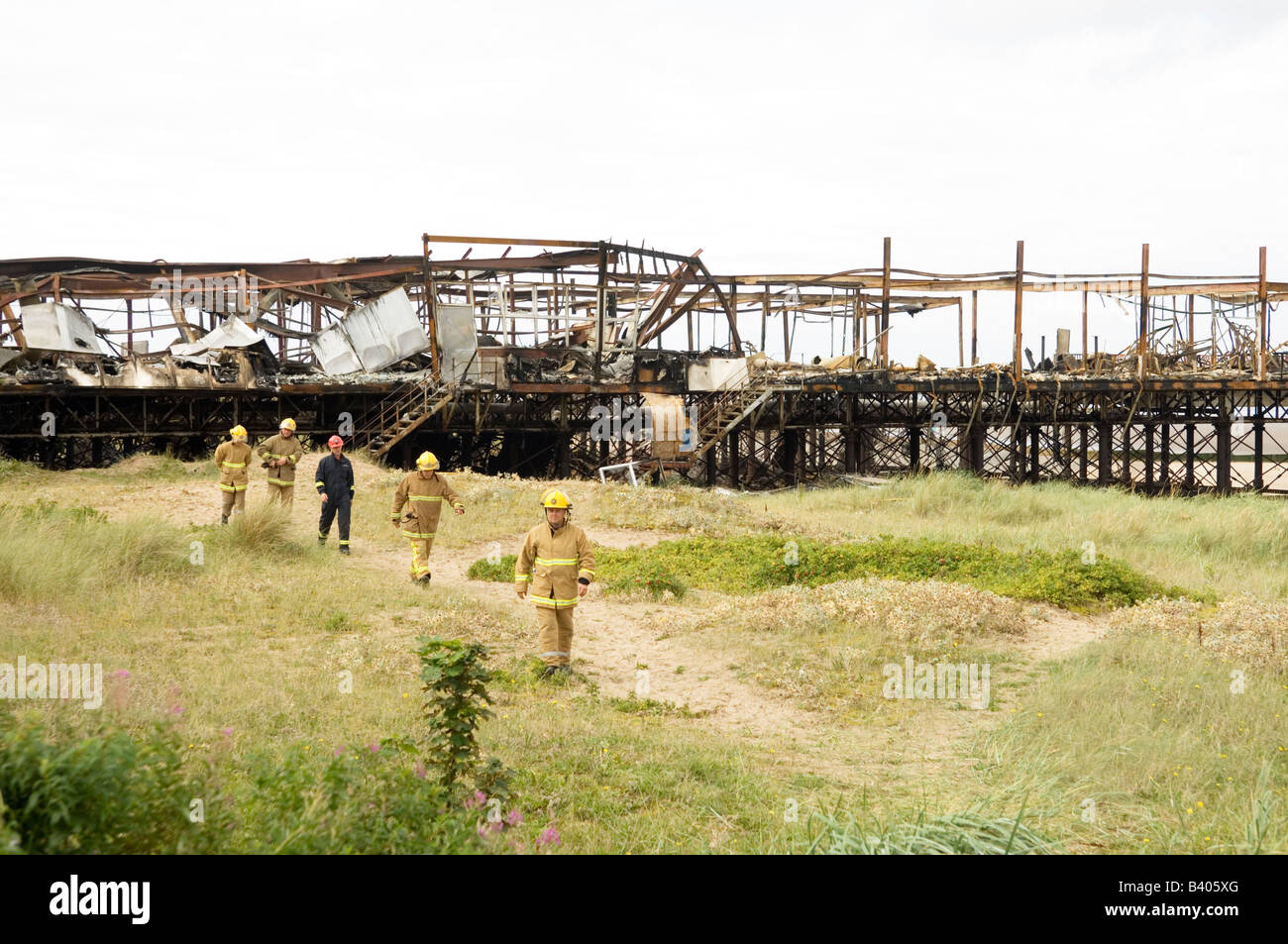 Fleetwood pier fire hi-res stock photography and images - Alamy
