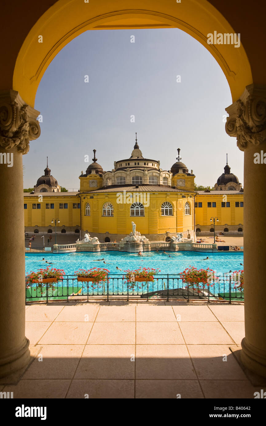 Szechenyi spa architecture hi-res stock photography and images - Alamy