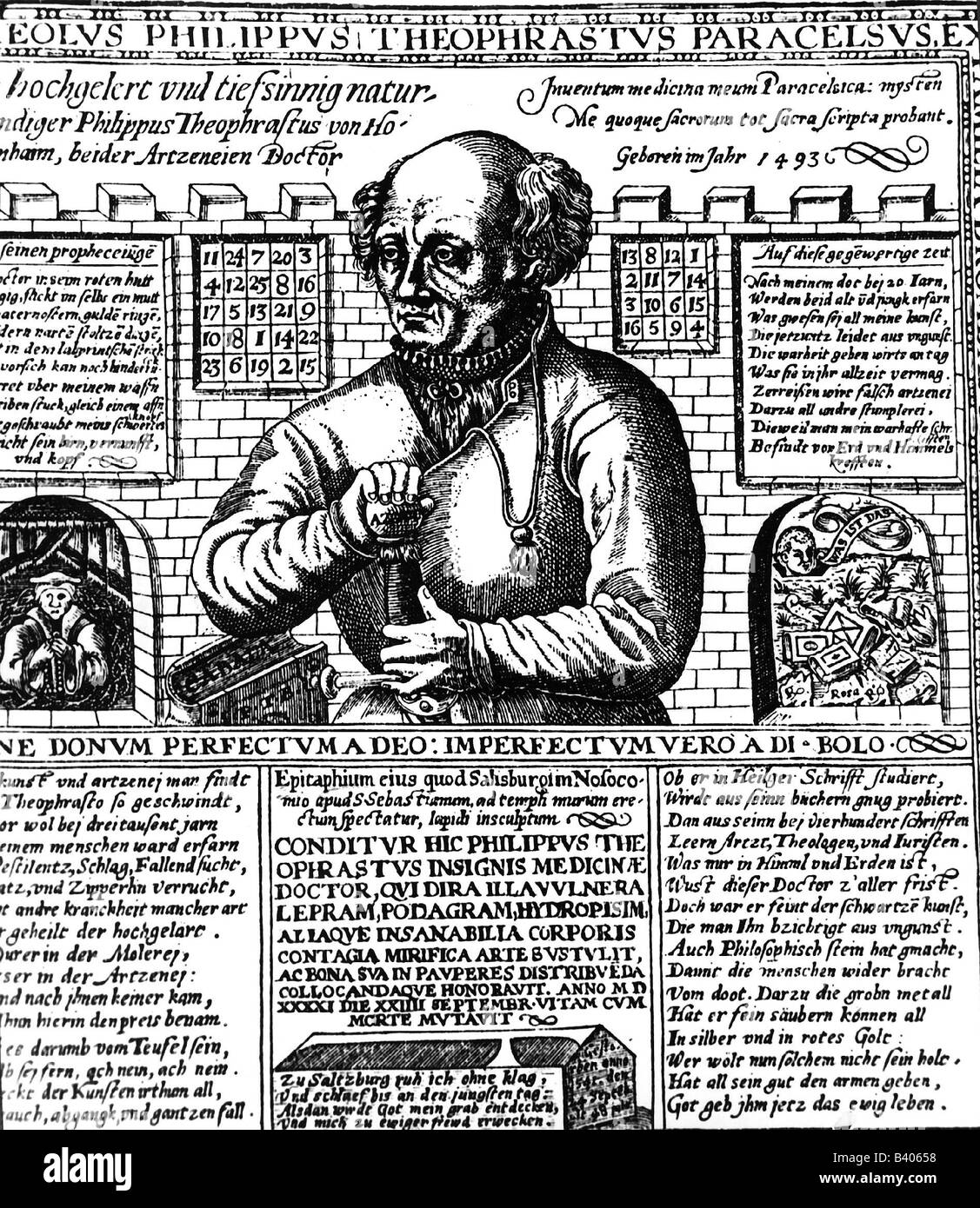 Paracelsus theophrastus bombastus von hohenheim hi-res stock ... Paracelsus theophrastus bombastus von hohenheim hi-res stock ...
