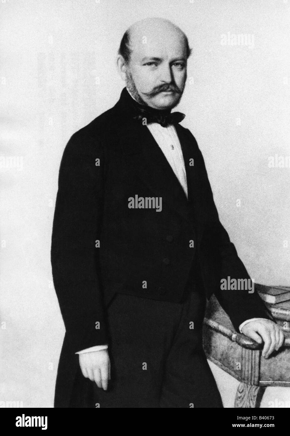 Ignaz semmelweis Black and White Stock Photos & Images - Alamy