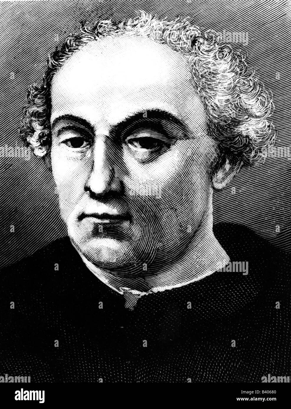 Christopher columbus portrait christopher columbus hi-res stock ...