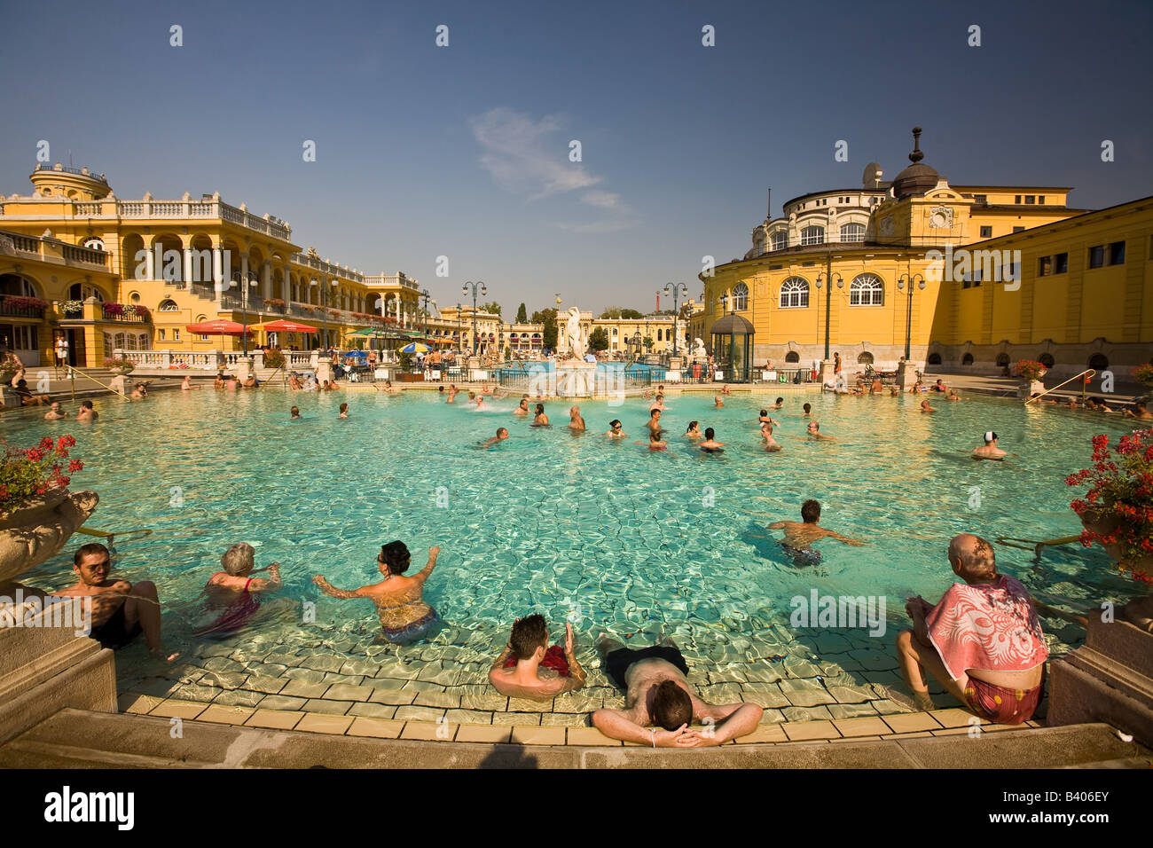 Szechenyi spa architecture hi-res stock photography and images - Alamy