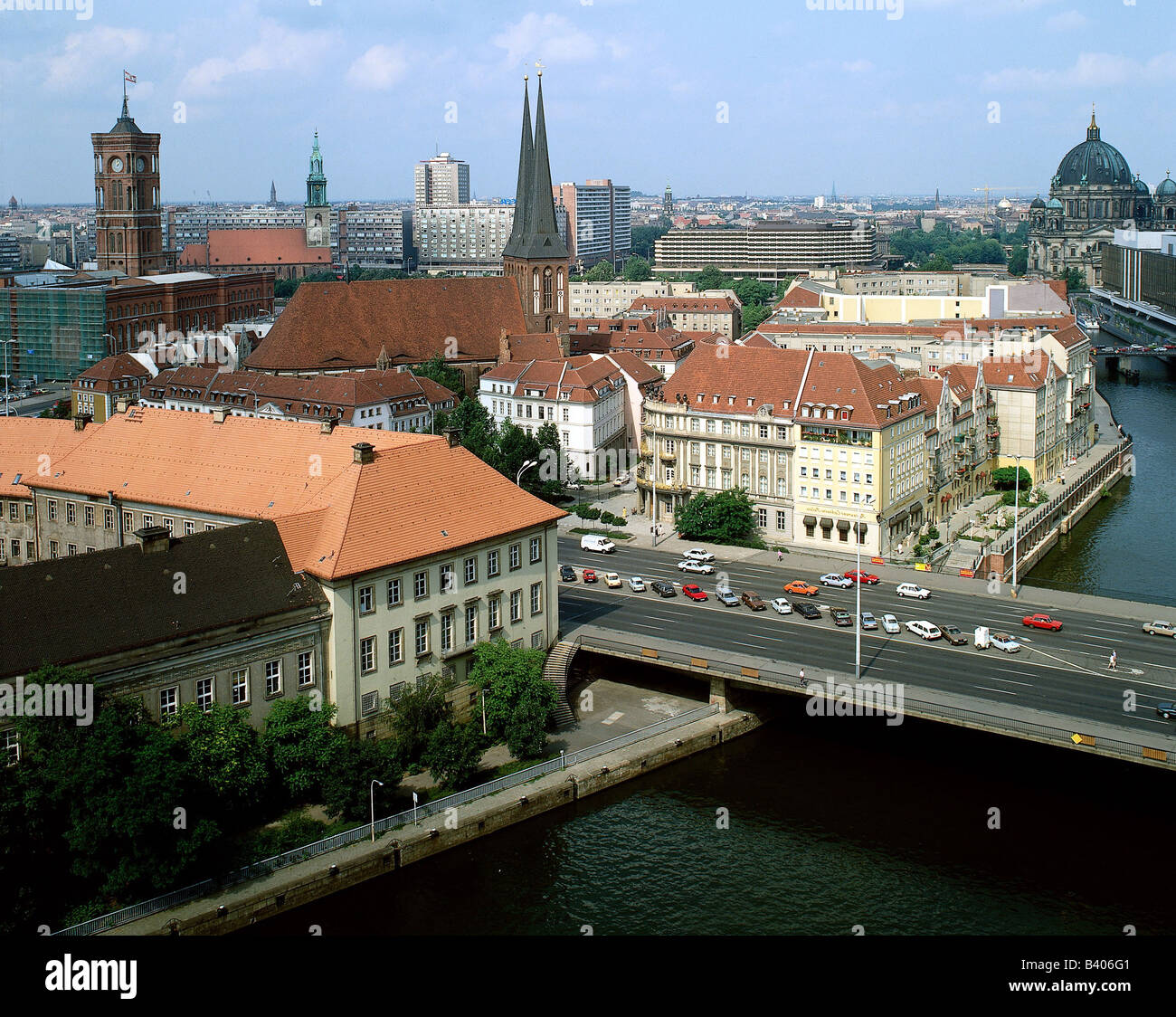 Berlin overview hi-res stock photography and images - Alamy