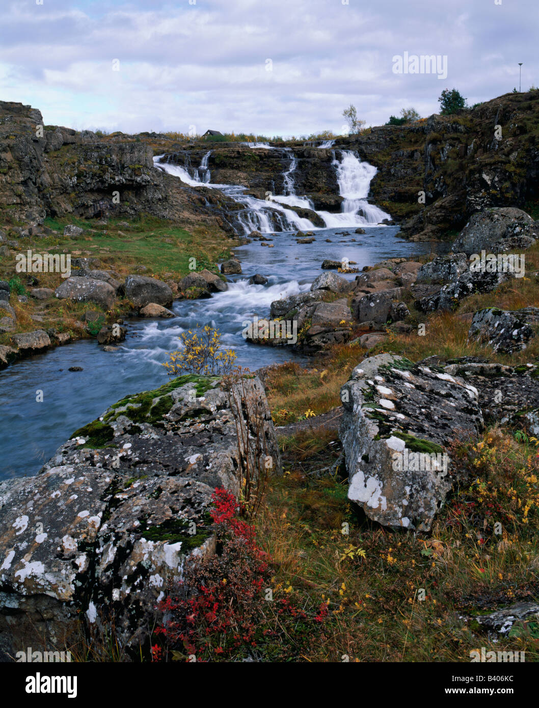 Ellidaar river in Reykjavik, Iceland Stock Photo - Alamy