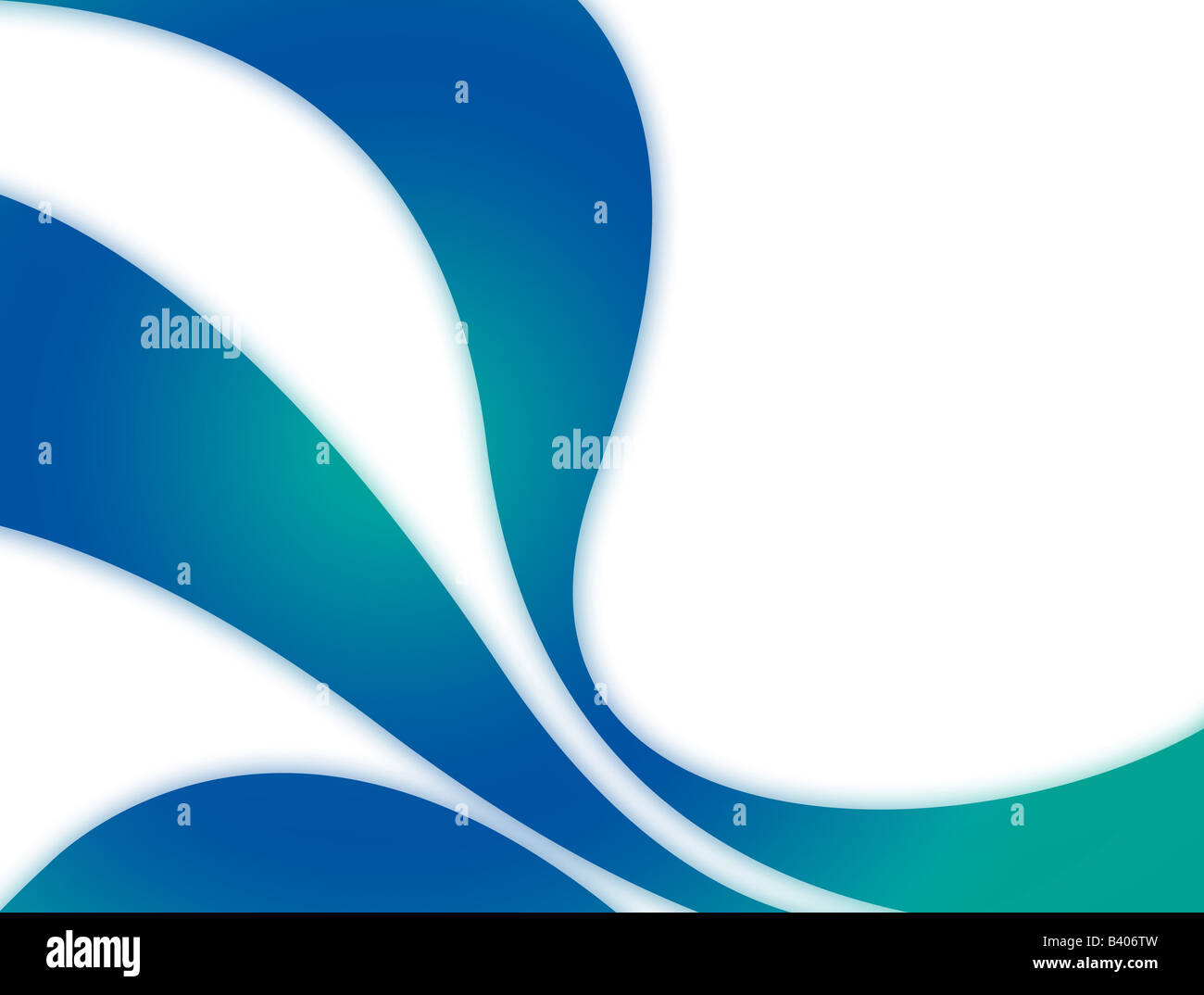 A blue and white abstract design that works great as a background Stock ...