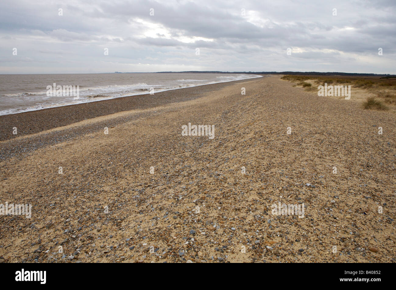 Shingle beach Warberswick suffolk Stock Photo - Alamy