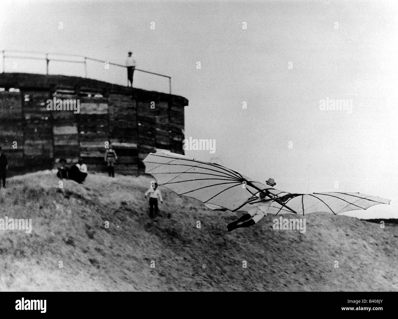 Lilienthal, Otto 23.5.1848 - 10.5.1896, German pilot, pioneer ...