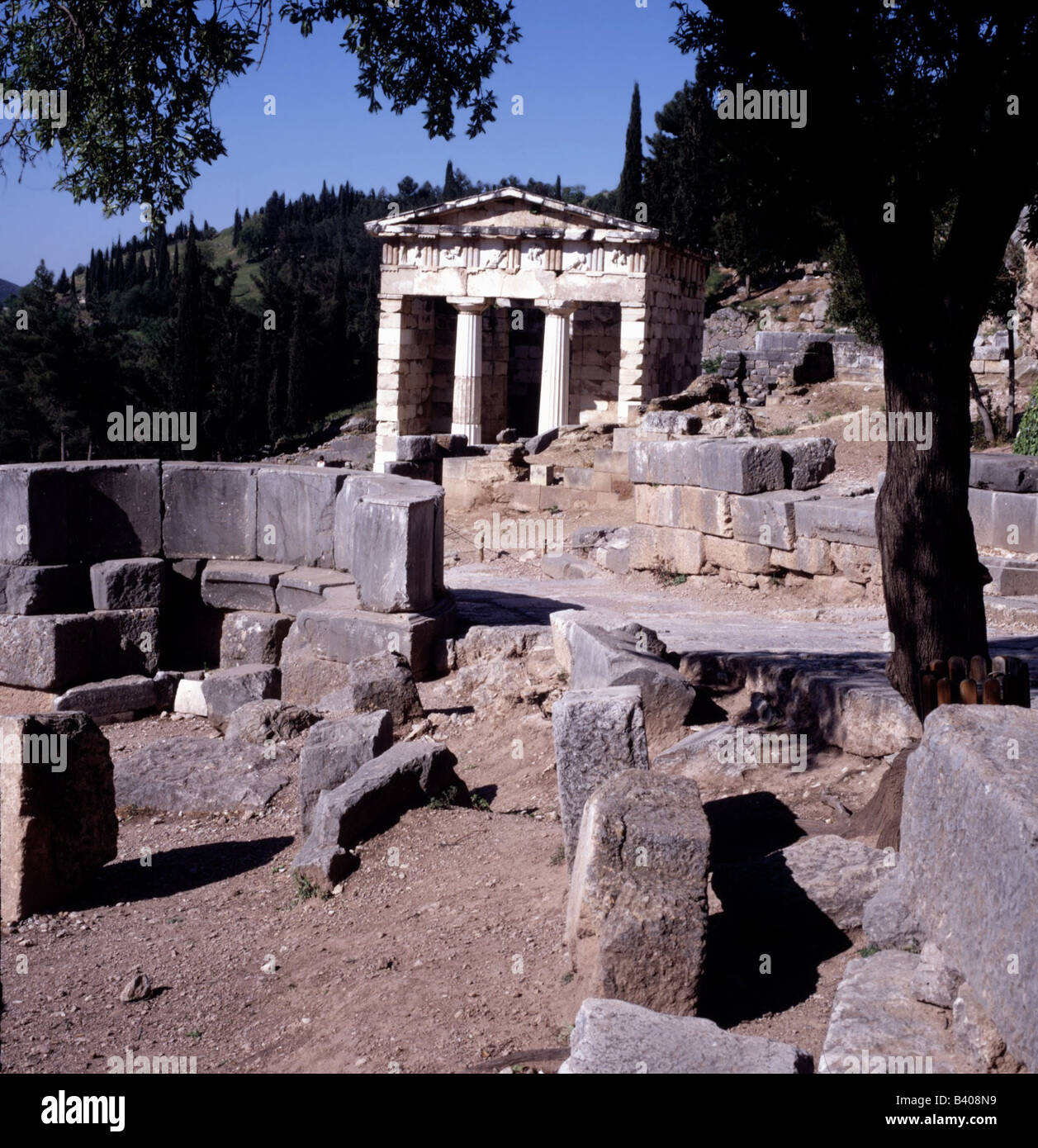 Oracle of apollo at delphi hi-res stock photography and images - Alamy