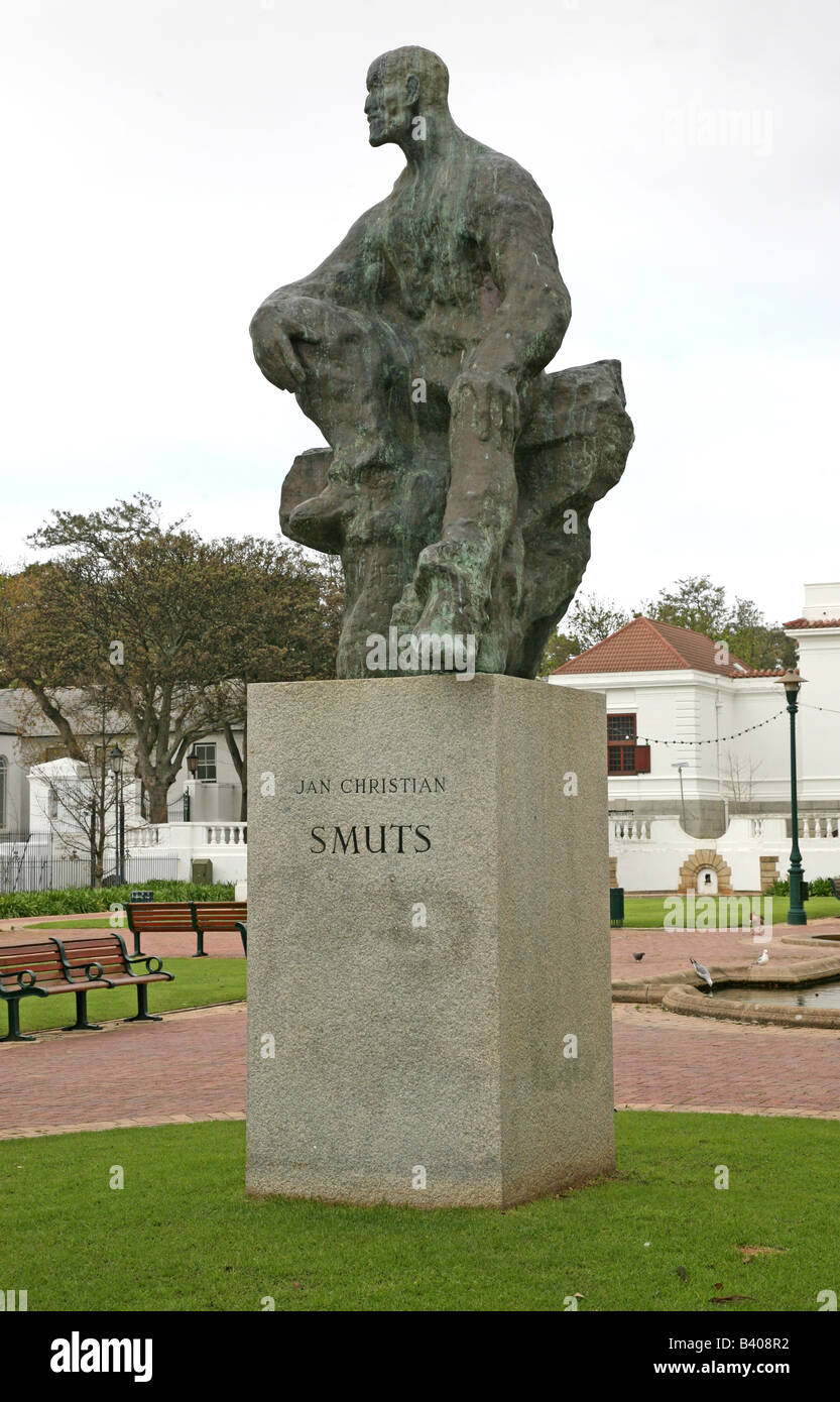 A statue of Field Marshal Jan Christiaan Smuts located at the Company's ...
