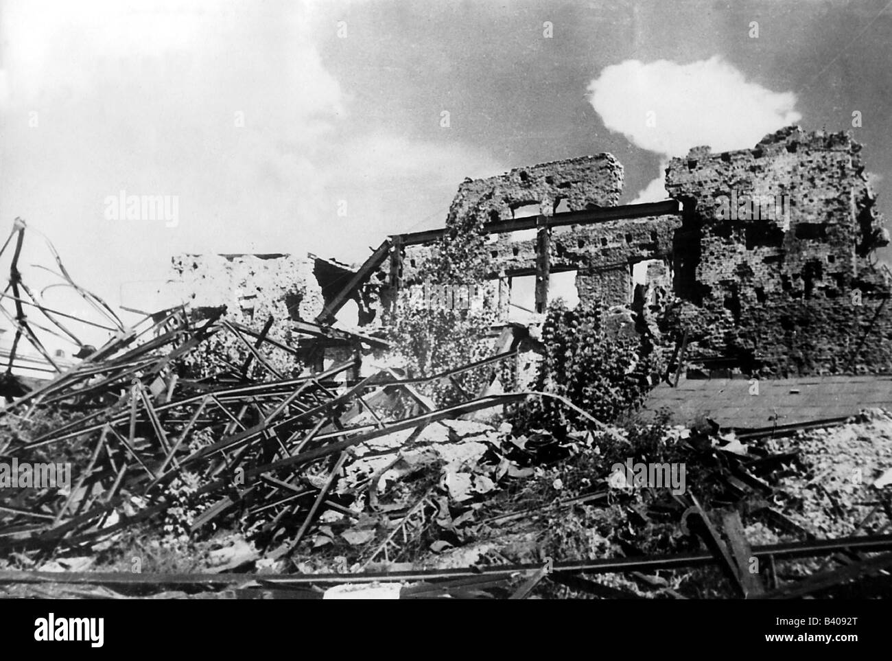 events, Second World War/WWII, Russia, Battle of Stalingrad 21.8.1942 ...