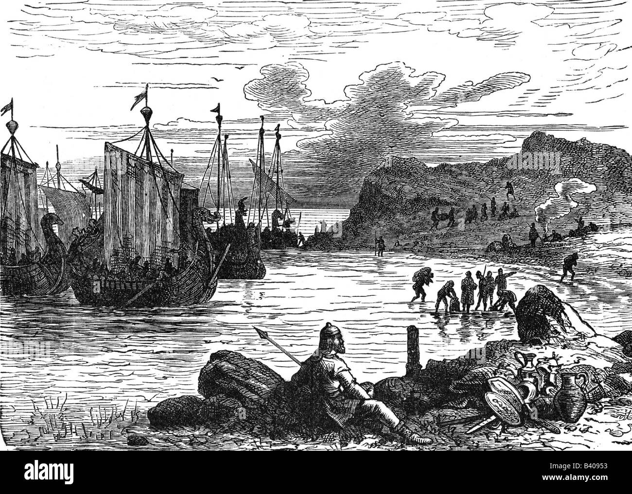 Vikings Middle Ages Map This is a better Viking expansion map. I think ...