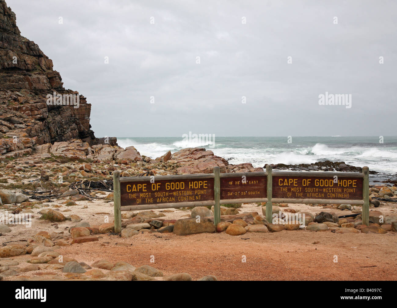 Cape of good hope south africa sign hi-res stock photography and images ...