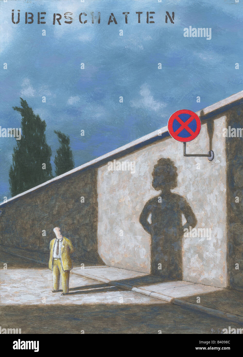 Cartoon schatten hi-res stock photography and images - Alamy