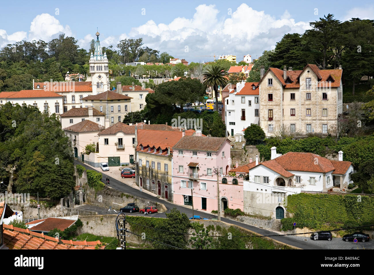 Sintra city view in Portugal Stock Photo - Alamy
