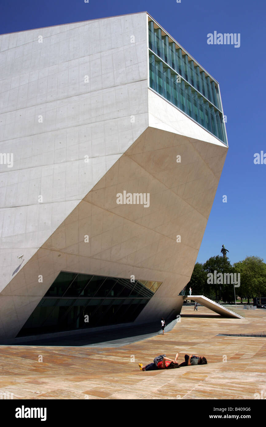 Casa da Música, major concert hall space in Porto, Portugal Stock Photo ...