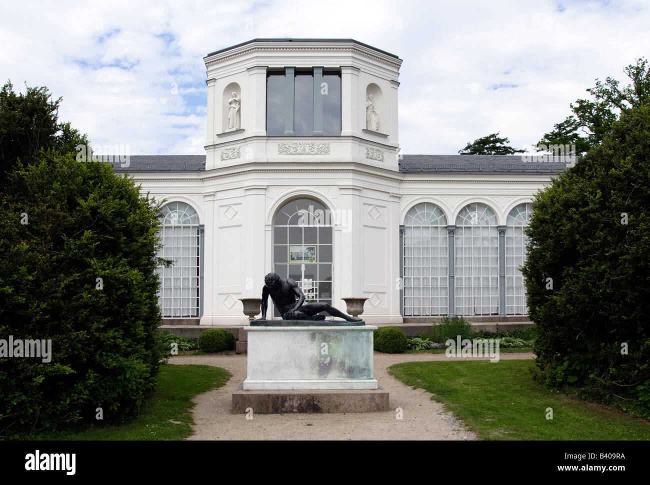 Germany, Putbus, Ruegen Island, the Orangerie in the castle park of ...