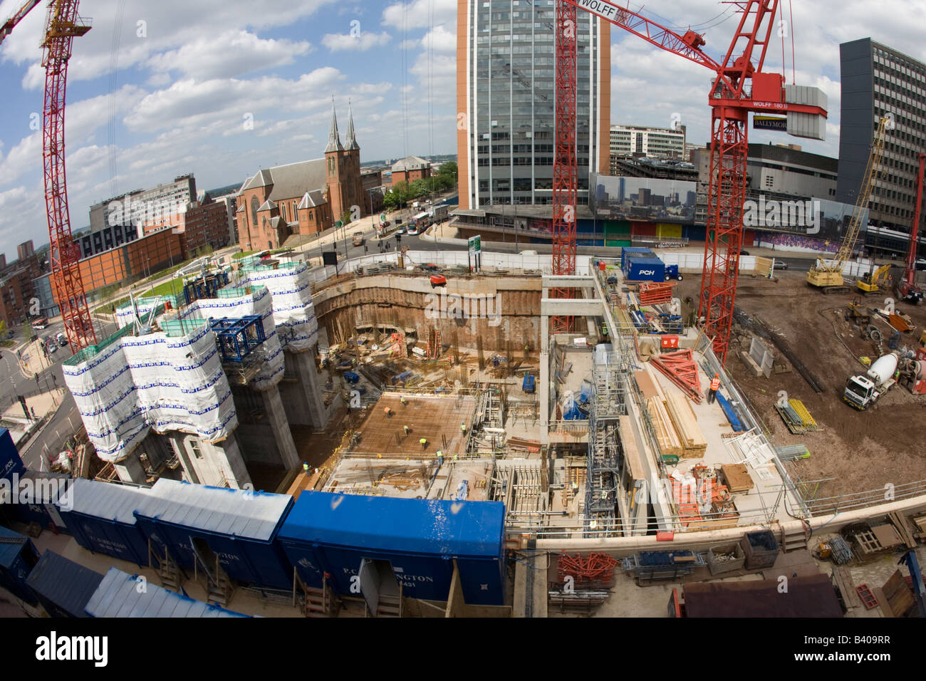 Construction of Snow Hill Offices in Birmingham - Currently rephased ...