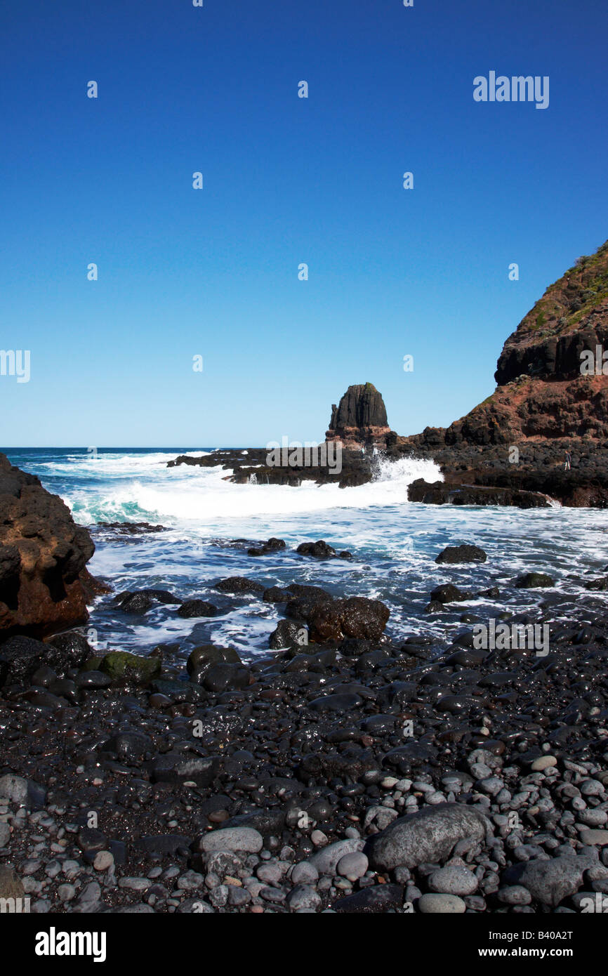 A rocky cove featuring Pulpit Rock at Cape Schanck Victoria Australia ...