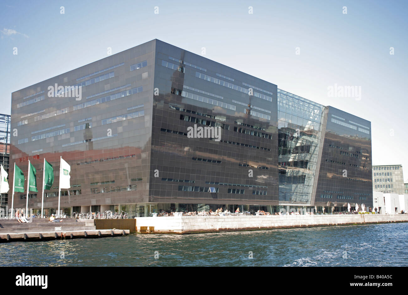 The Black Diamond new extension to the Royal Danish Library designed by ...